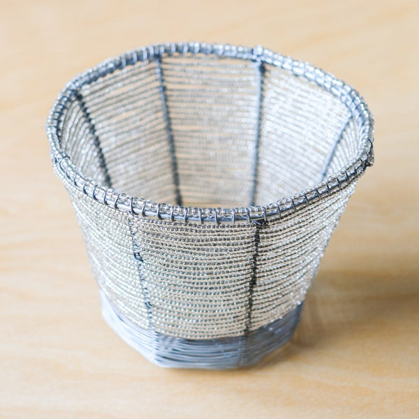 African Beaded Bowl | LuckySeed and Wire and Bead Bowls - Khutsala ...