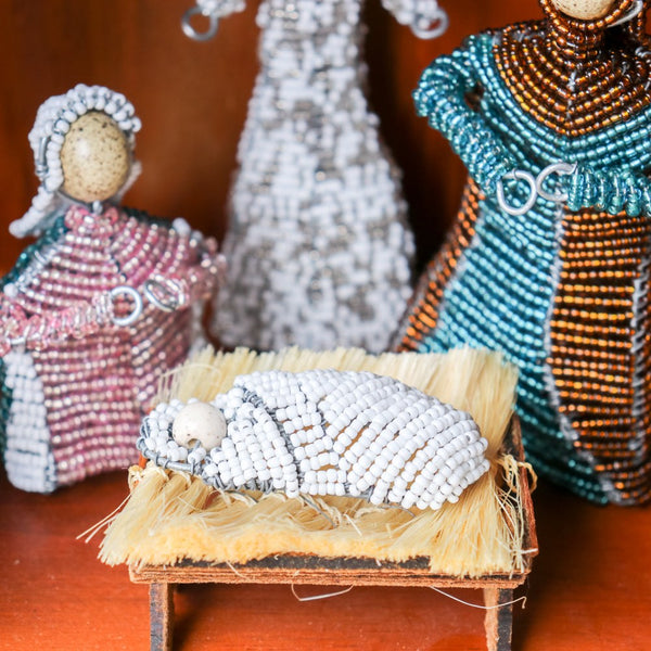 Beaded Nativity Scene Handmade in Eswatini, Africa - Khutsala™ Artisans