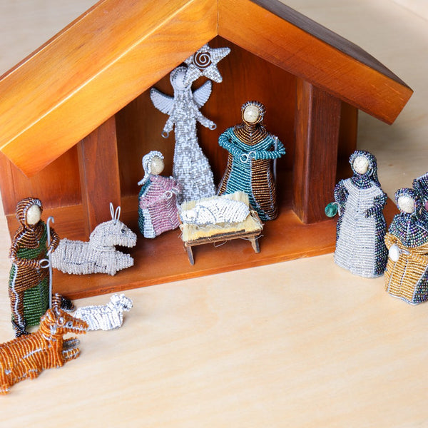 Beaded Nativity Scene Handmade in Eswatini, Africa - Khutsala™ Artisans